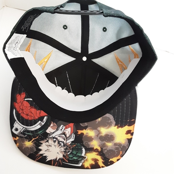 Hot Topic | Accessories | My Hero Academia Bakugo Suit Snapback Hat New ...